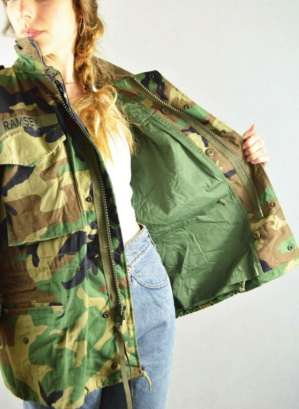Grade 1 True Vintage M65 USA Made Field Jacket - Camouflage - Alpha ...