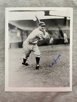 Bill “Billy” Jurges New York Giants Signed/Auto 8x10 Photo | eBay