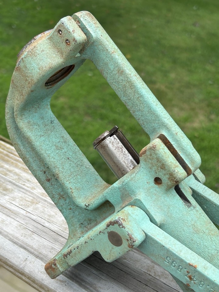 VINTAGE RCBS RELOADING AMMO PRESS -RG A-2 PAT.2847895 BENCH PRESS | eBay