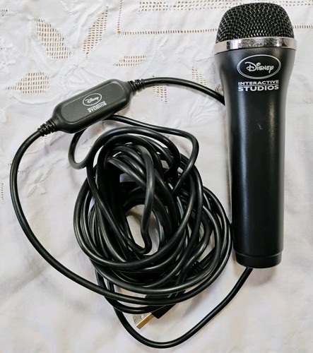 Disney Interactive Studios USB Microphone Wii Ps3 Xbox 360 PC Logitech ...