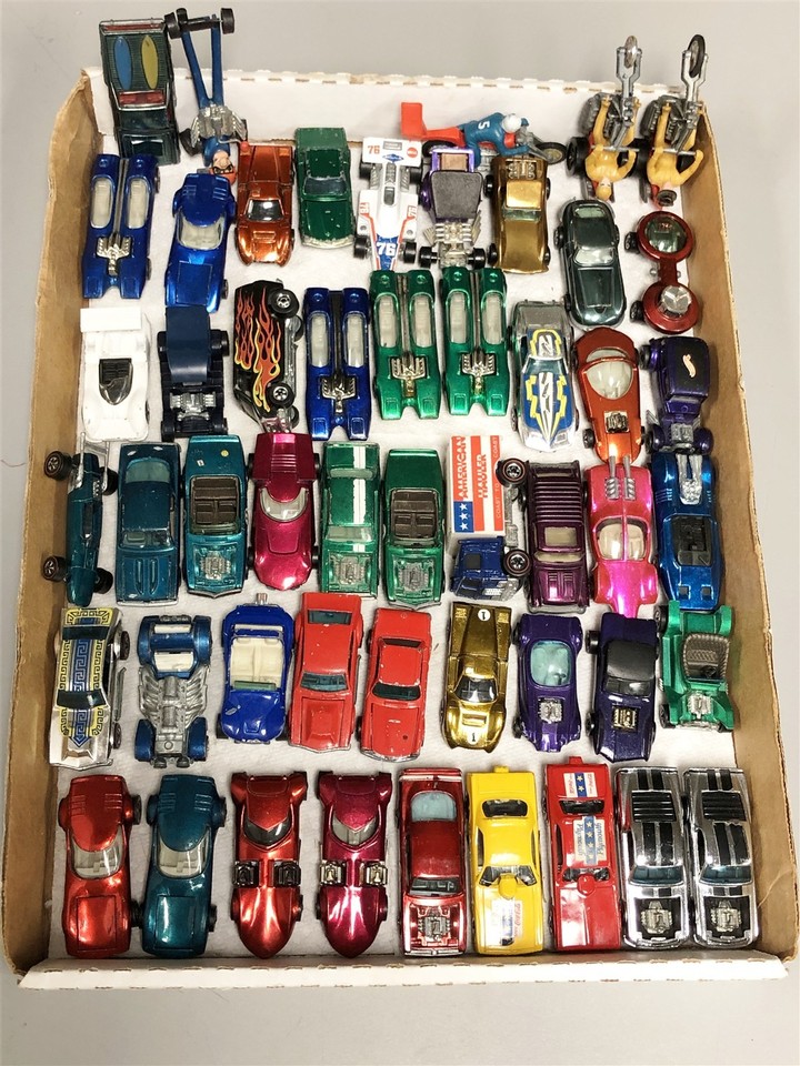 HOT WHEELS RED LINE BOSS HOSS CHROME CLUB CAR w DARK INTERIOR VERS #2 ...