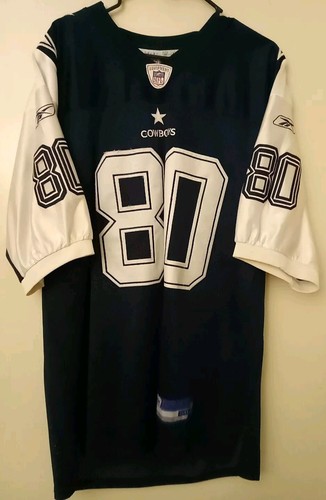 DALLAS COWBOYS NFL AUTHENTIC REEBOK #80 BENNETT EQUIP. FOOTBALL JERSEY ...