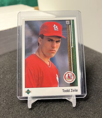 Todd Zeile 1989 Upper Deck card 754 St. Louis Cardinals rookie | eBay