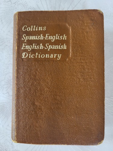 Tiny Pocket Collins ENGLISH - SPANISH - English Dictionary R.F. Brown 3 ...