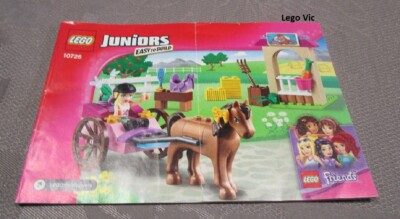 Lego 10726 Notice instruction du Friends Juniors Stephanie's Horse ...