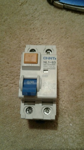 CHINT NL1-63 25A 30MA DP RCD | eBay