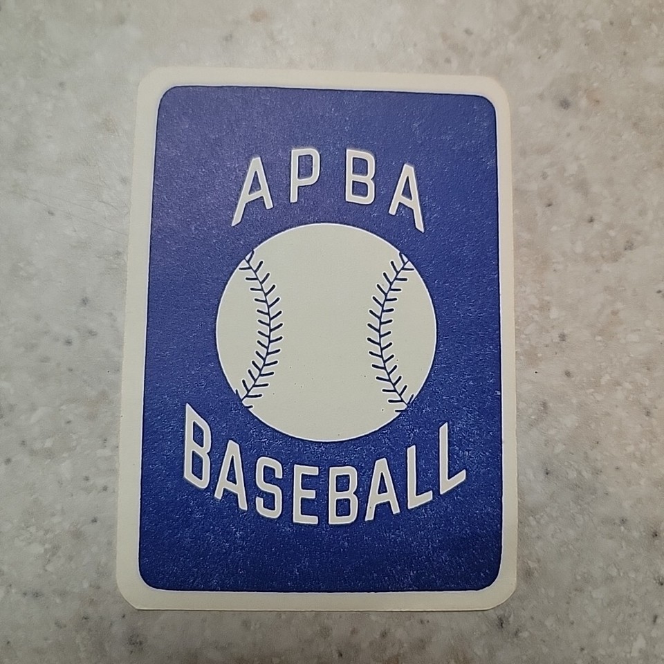 1987 APBA Baseball Game Piece Watty Clark | eBay