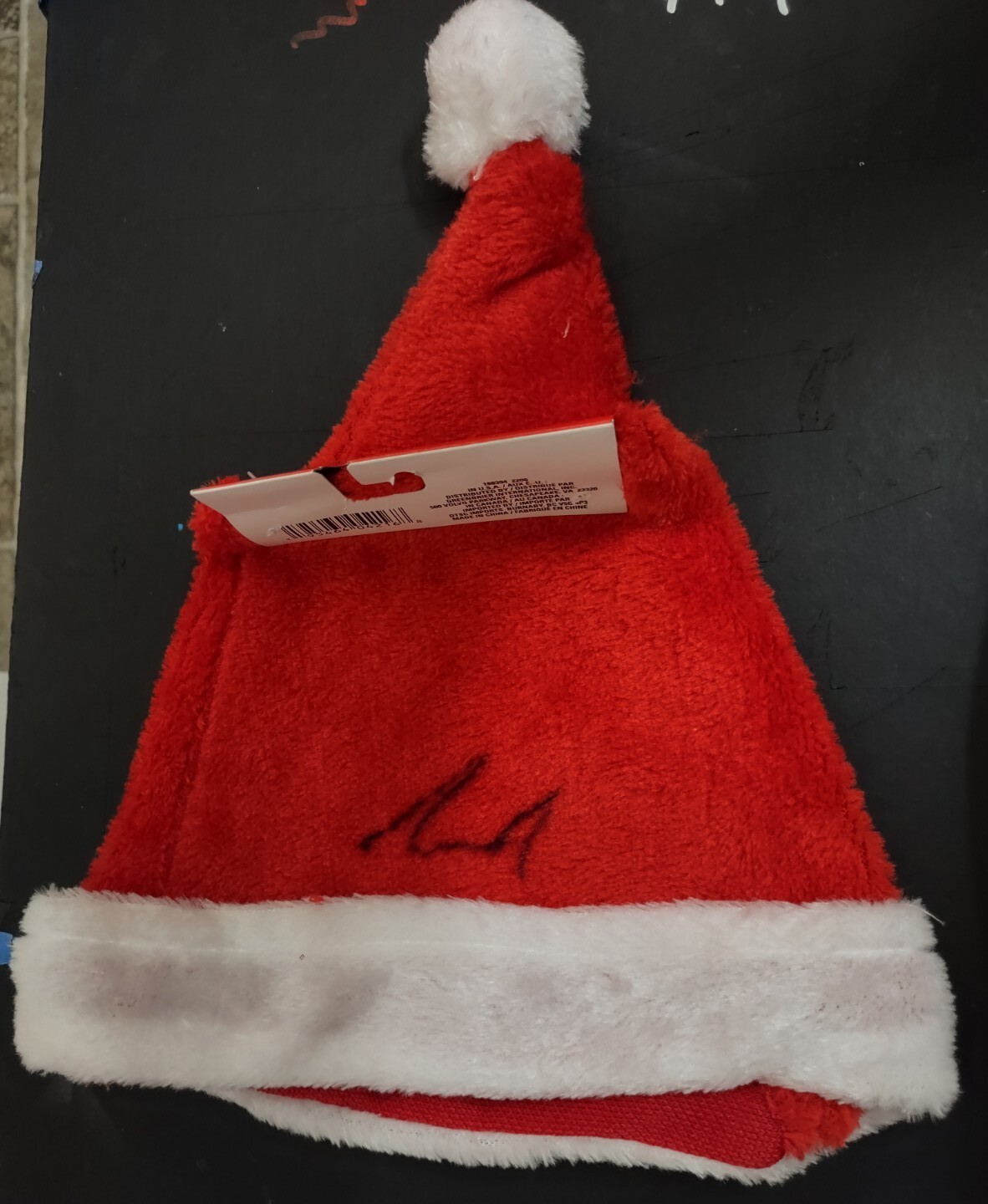 TIM ALLEN THE SANTA CLAUSES SIGNED AUTOGRAPHED GENERIC SANTA HAT PROOF ...