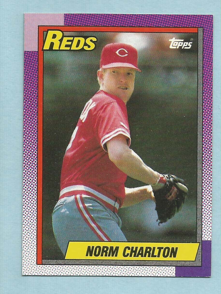 1990 Topps Baseball Norm Charlton #289 Cincinnati Reds CASE FRESH! | eBay