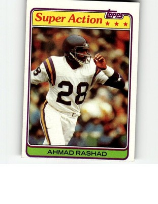 AHMAD RASHAD CARD #457 B1R4S104P71 FREE SHIPPING | eBay