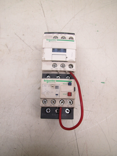 Schneider Electric LC1D09G7 25 AMP Contactor With LRD 07 Electronic ...