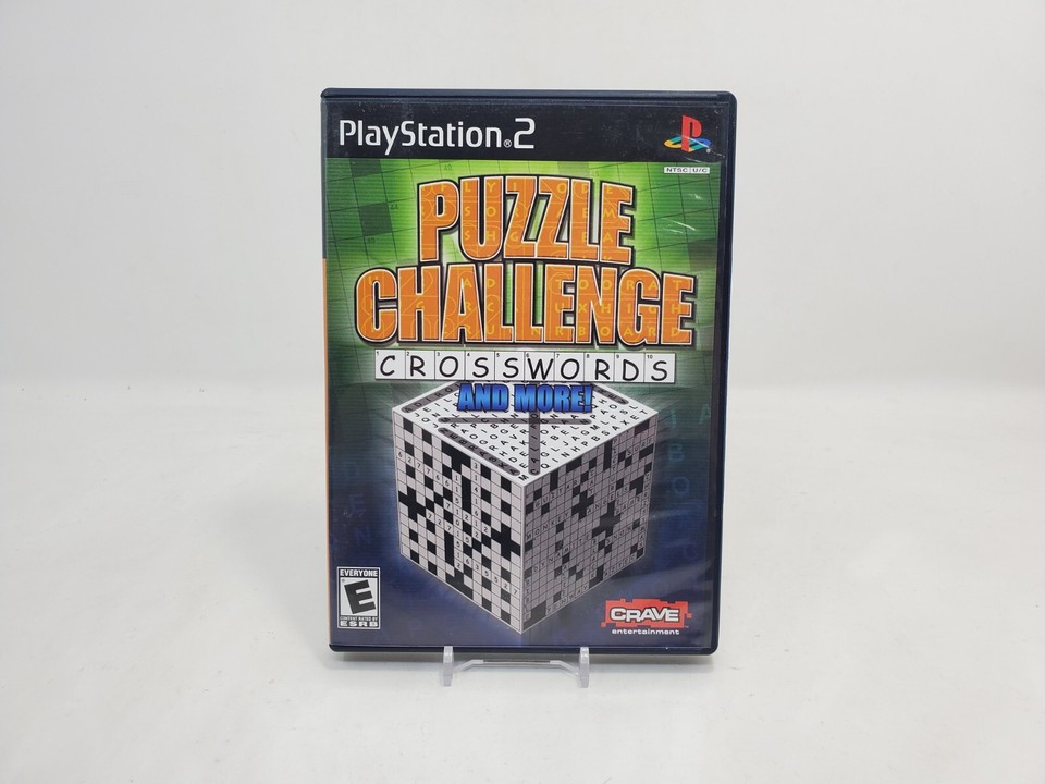 Puzzle Challenge: Crosswords and More (Sony PlayStation 2 2006) PS2 ...