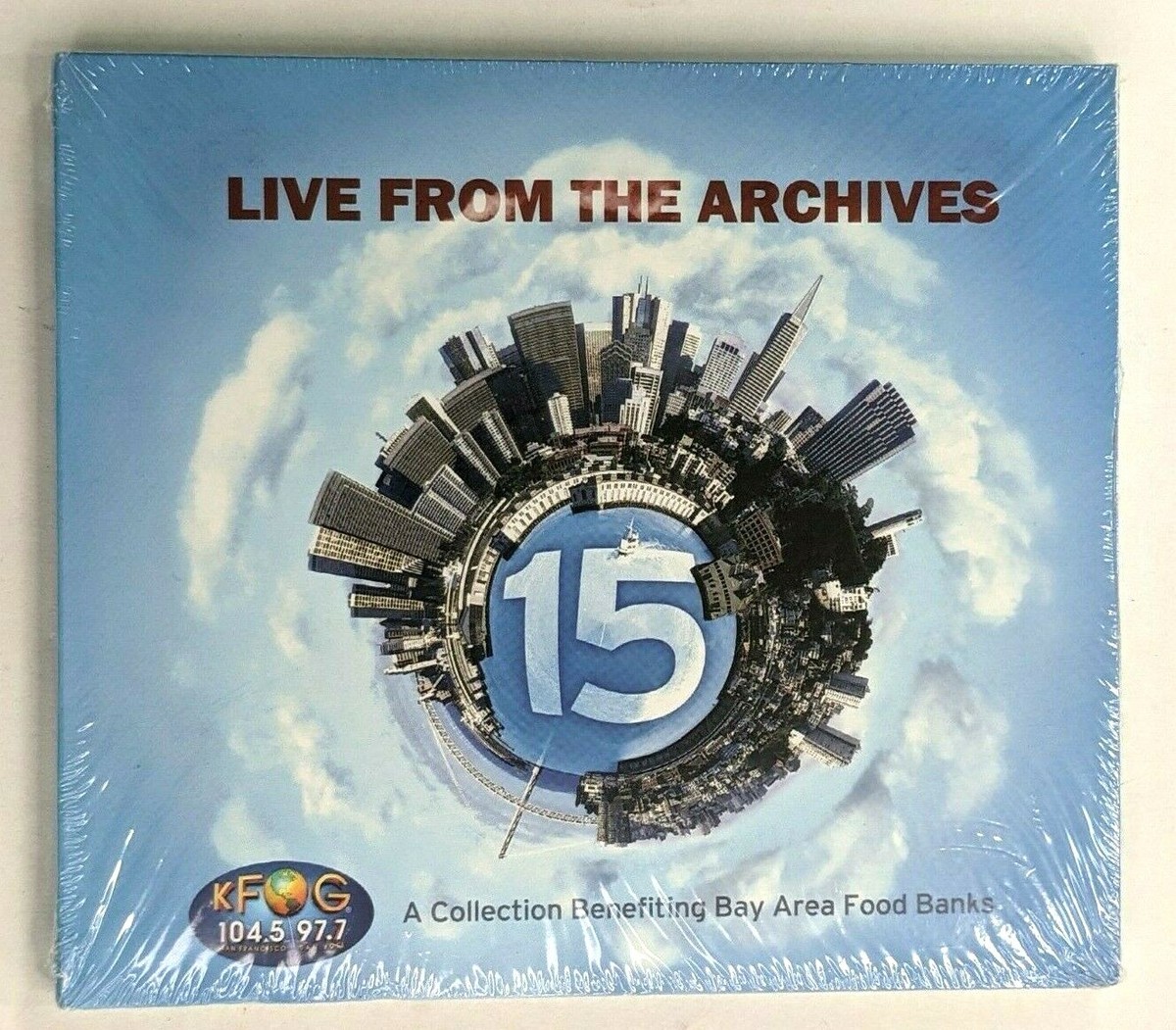 Kfog Logo Vtg '80s KFOG 104.5 Home Of Quality Rock & Roll Bay Area SF