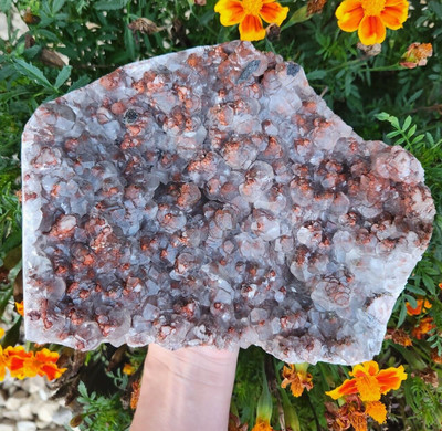 Benz Red Calcite Cluster Large Big Huge Tall Crystal Chakra Gemstone | eBay