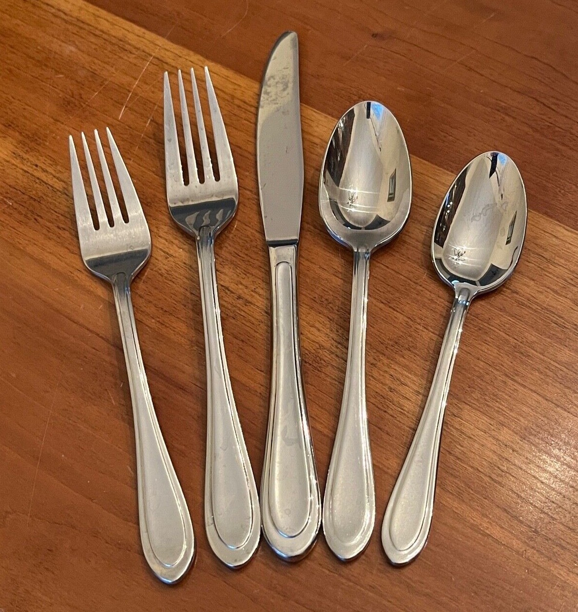 Oneida JOANNE JOANN Stainless Flatware Frosted Center - Choice | eBay