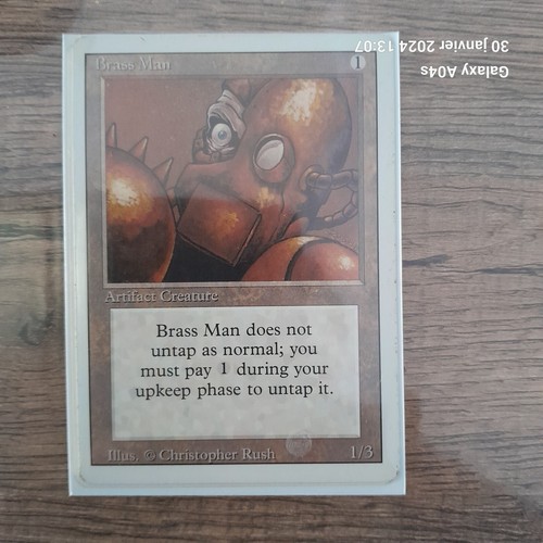 **1x Brass Man** NM MTG Arabian Nights 1993 -mtgRoadshow- | eBay