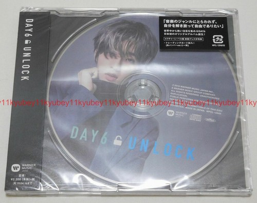 DAY6 UNLOCK First Limited Edition JAE Ver CD Card Japan WPCL-12949 ...