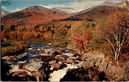 Vintage Postcard- Ausable River- Wilmington, New York Adirondacks- JE9 ...