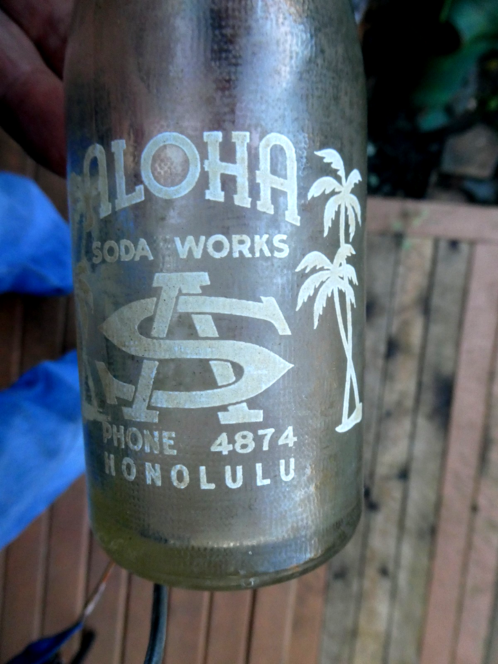 Hawain ACL soda bottle ALOHA SODA WORKS HONOLULU | eBay