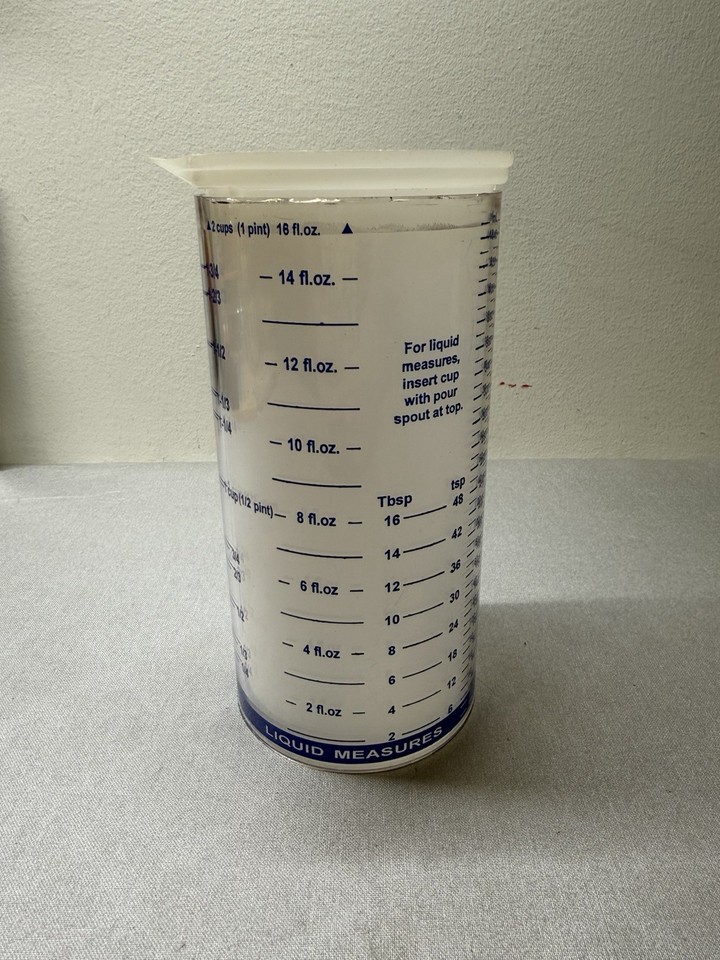 Pampered Chef Measure All 1 Cup Wet/ Dry Liquid Solid Measuring Cup | eBay