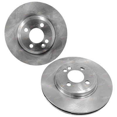 2 x Front Disc Brake Rotors for Mini Cooper R56 4cyl 1.6L N12B6A 2007 ...