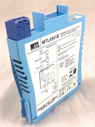 MTL MTL4541B Repeater Power Supply 4/20mA for 2 or 3 Wire Transmitters ...