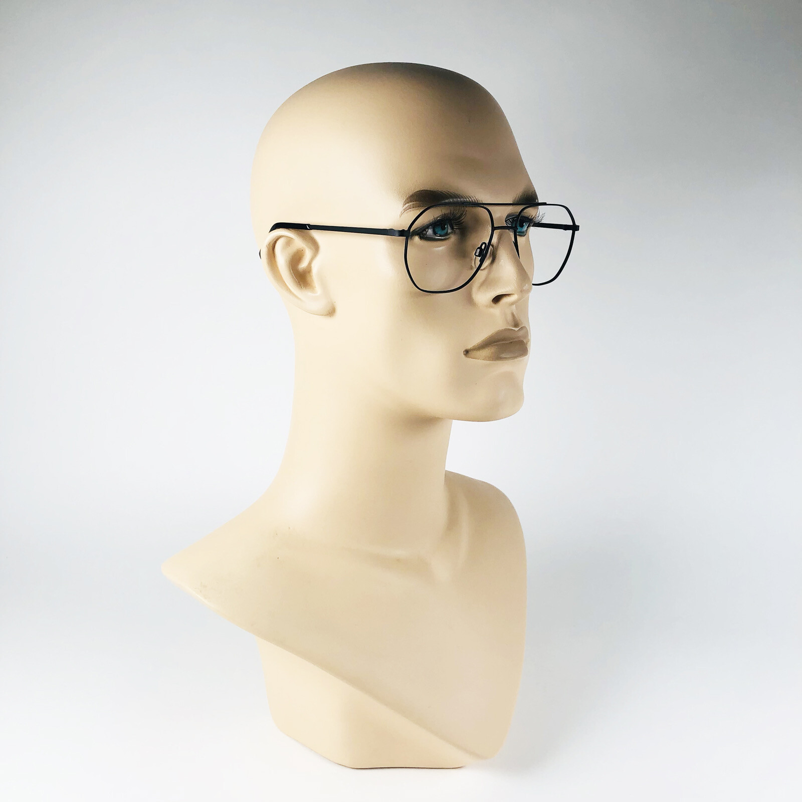 SPECSAVERS eyeglasses MATT BLACK PILOT glasses frame MOD: ALVAR ...