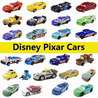 Toys Disney Pixar Cars Kids Diecast Lightning McQueen Model Car 1:55 ...