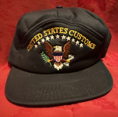 Vintage 1970’s United States Customs USCS Trucker Obsolete Uniform Ball ...