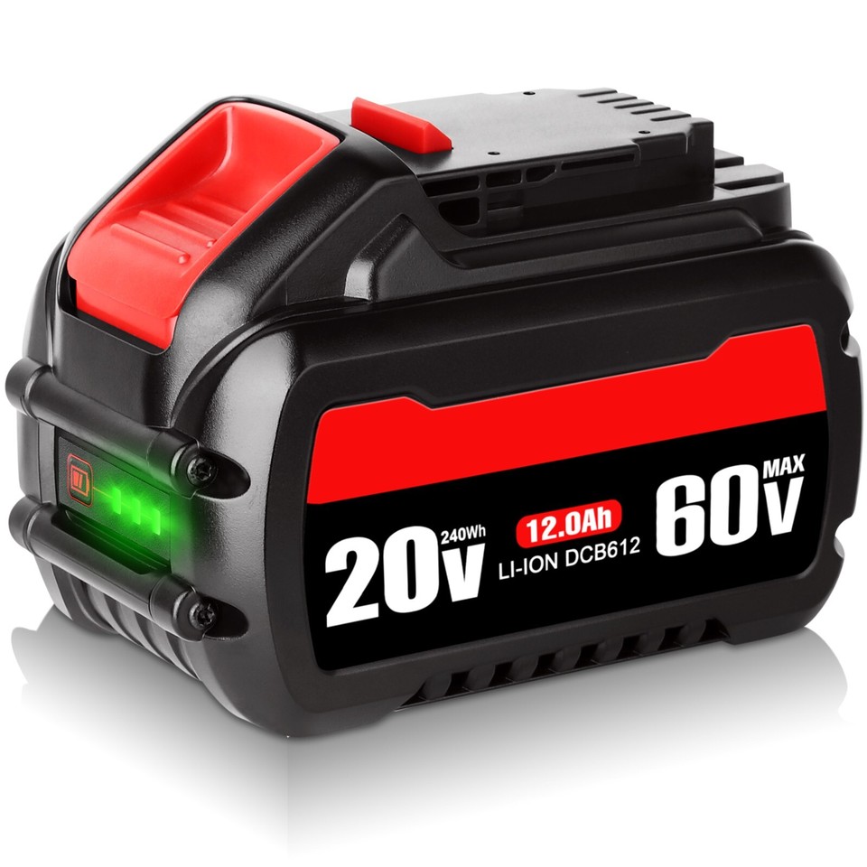 4 Pack For DEWALT DCB609-2 FLEXVOLT 20V/60V 12Ah MAX Li-Ion Battery ...