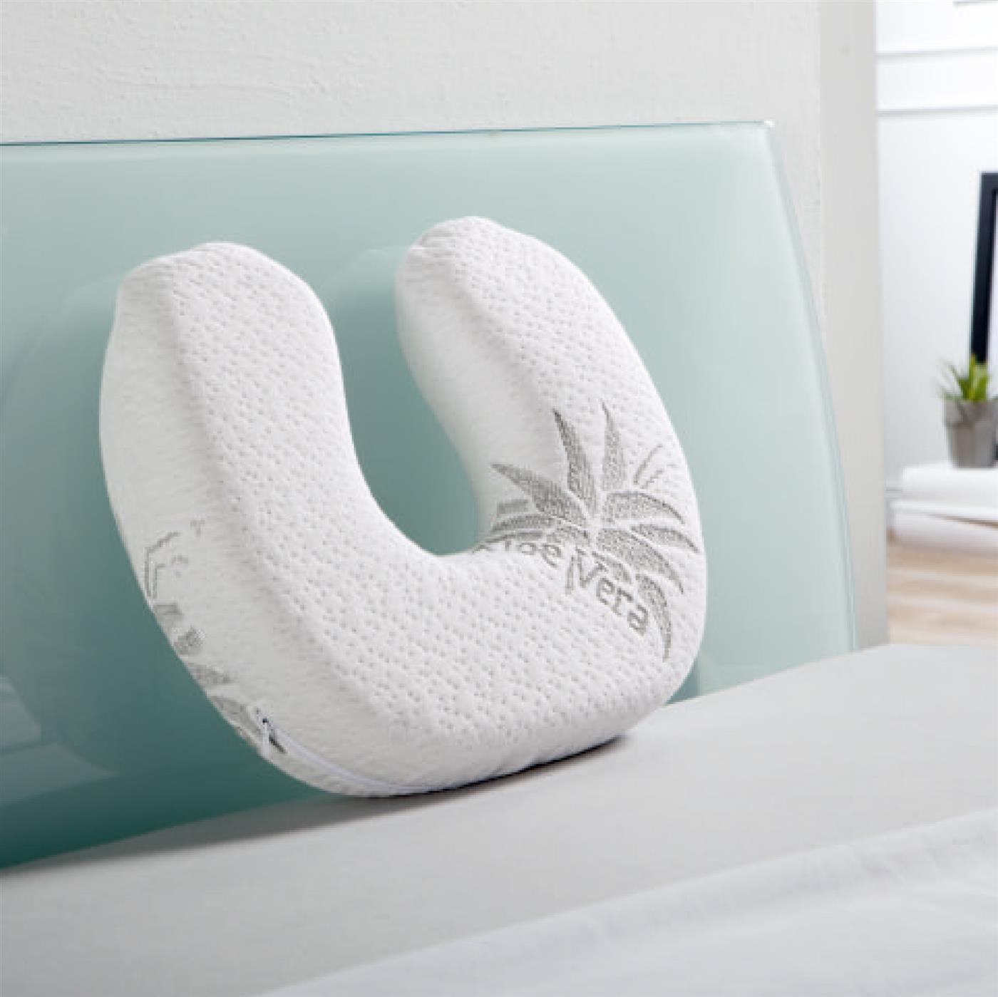 Coussin de soutien pour le cou en mousse à mémoire de forme rouleau ...