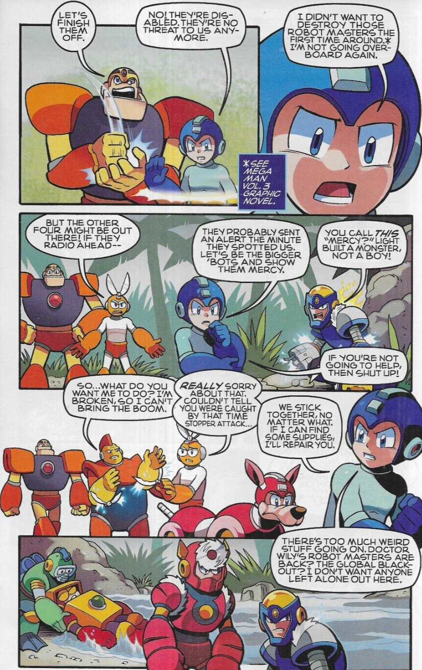 Mega Man Comic 30 Cover A Patrick Spaziante First Print 2013 Ian Flynn ...