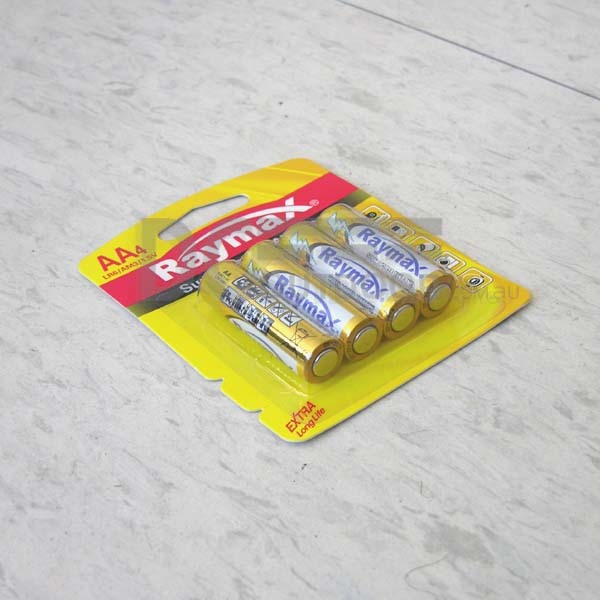 Raymax® 1.5V Super Alkaline AA / AAA Battery - 4 PCS PACK | eBay