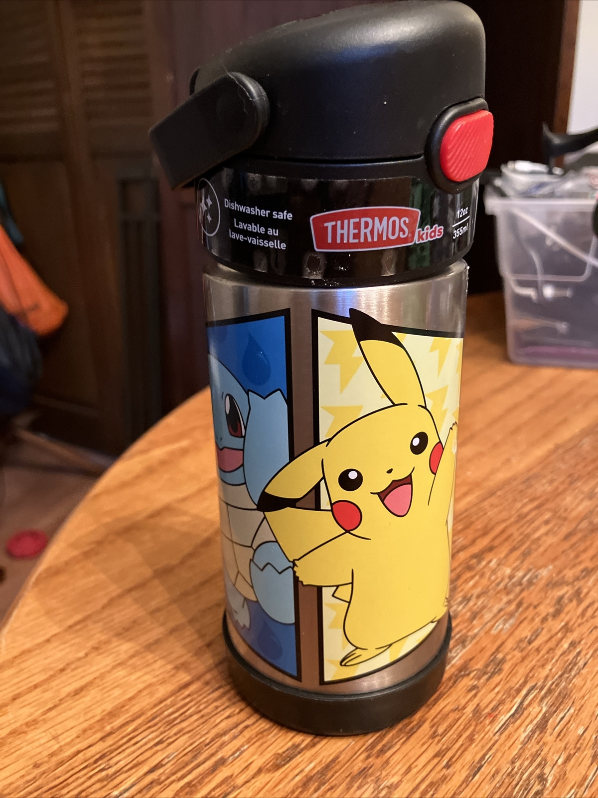 Thermos FUNtainer Stainless Steel 12oz. Bottle - Pokemon