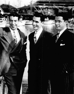 DiMaggio Brothers - Joe, Vince and Dom 8x10 Photo #101 | eBay