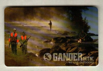 GANDER MOUNTAIN Hunting, Fishing, Camping 2006 Gift Card ( $0 ) | eBay