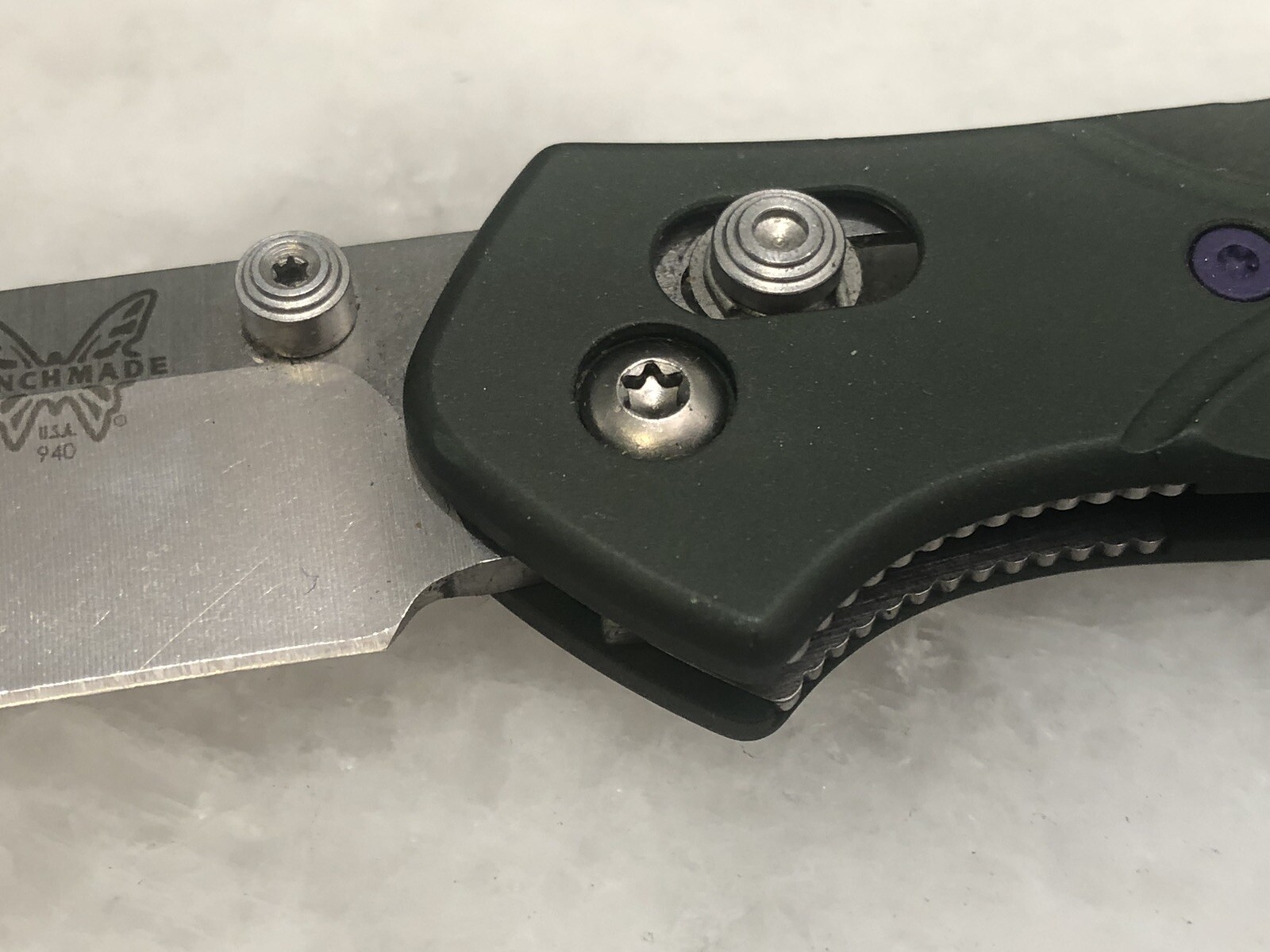 Stainless Steel Pivot Screw For Benchmade Osborne 940 943 Aluminum ...