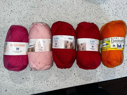 Lot of 5 Skeins Dalegarn Baby Ull Yarn 100% Wool Dale Lot | eBay