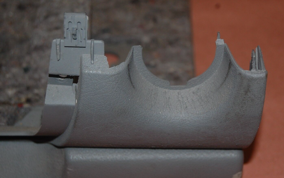 Mercedes R170 SLK Crossfire Dash Steering Wheel Lower Knee Trim Grey 97 ...