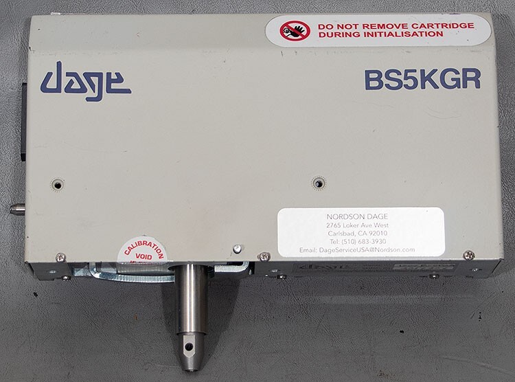 Nordson Dage 4000-BS5KGR/BS5KG-R 5 kg. Ball Shear Load Cartridge for ...