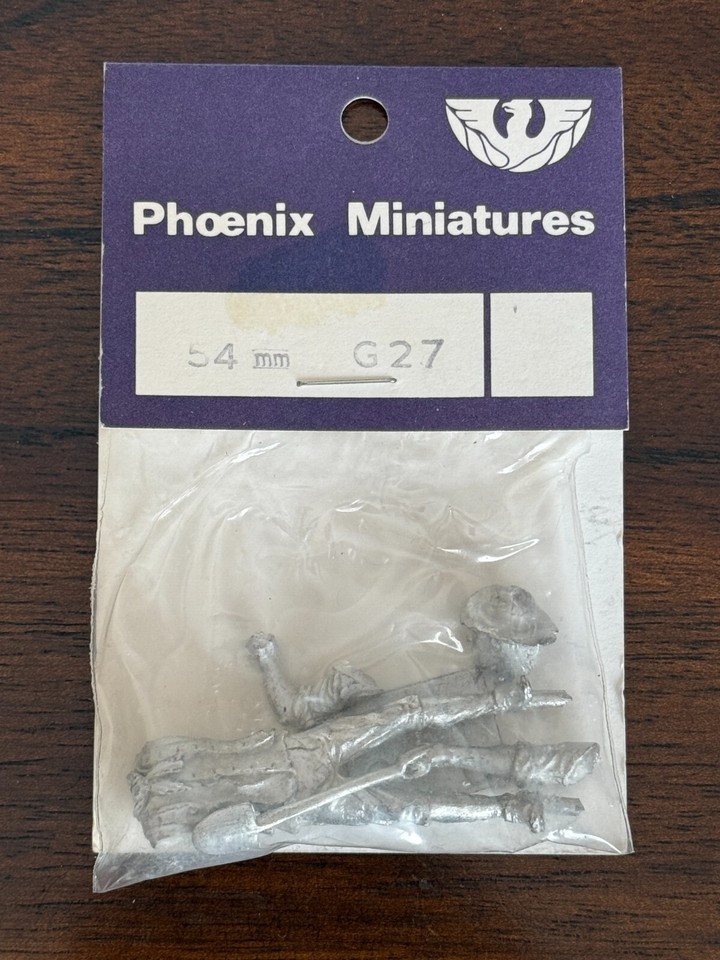 PHOENIX MODEL 54mm Pewter Kit no. G27 Workman with spade New | eBay