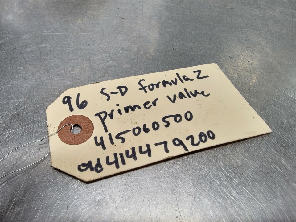 1996 SKI-DOO FORMULA Z PRIMER 415060500 t245 | eBay