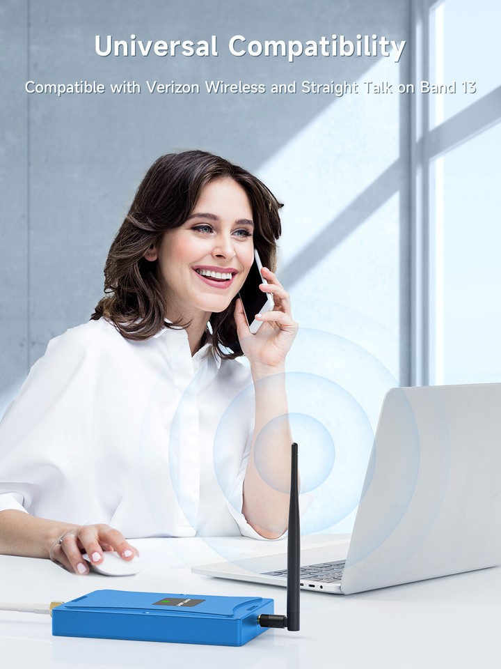 5G 4G 3G Verizon 700MHz Cell Phone Signal Booster Band 13 Repeater ...