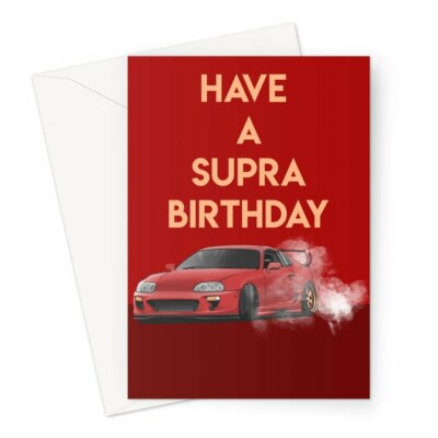 Supra Day Birthday Car Card (V1) | eBay