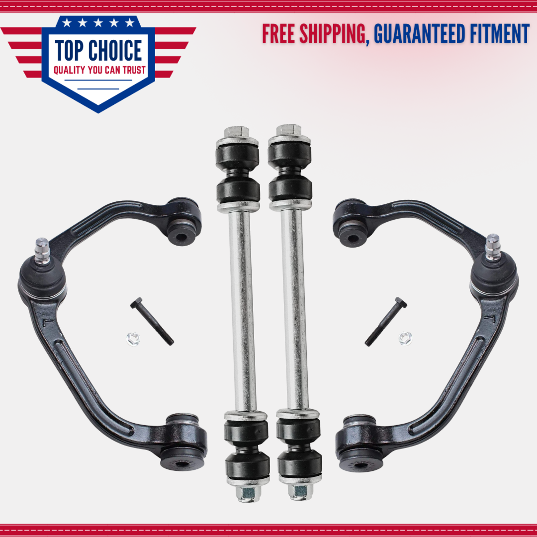 Front Upper Control Arms+Sway Bars for Ford Ranger Mazda B2300 B2500 ...