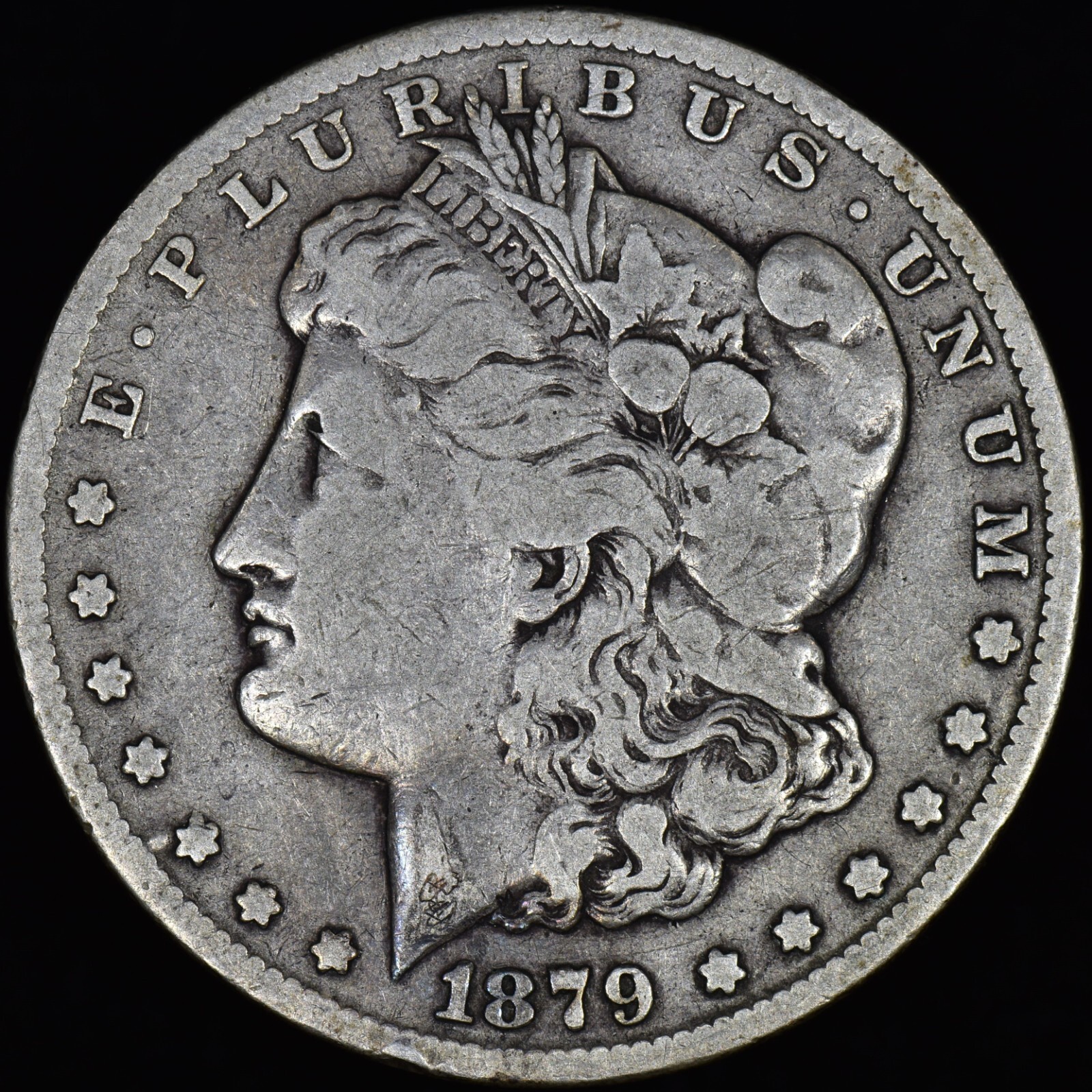 1879-CC $1 MORGAN SILVER DOLLAR VF VERY FINE COIN CARSON CITY A TRUSTED ...