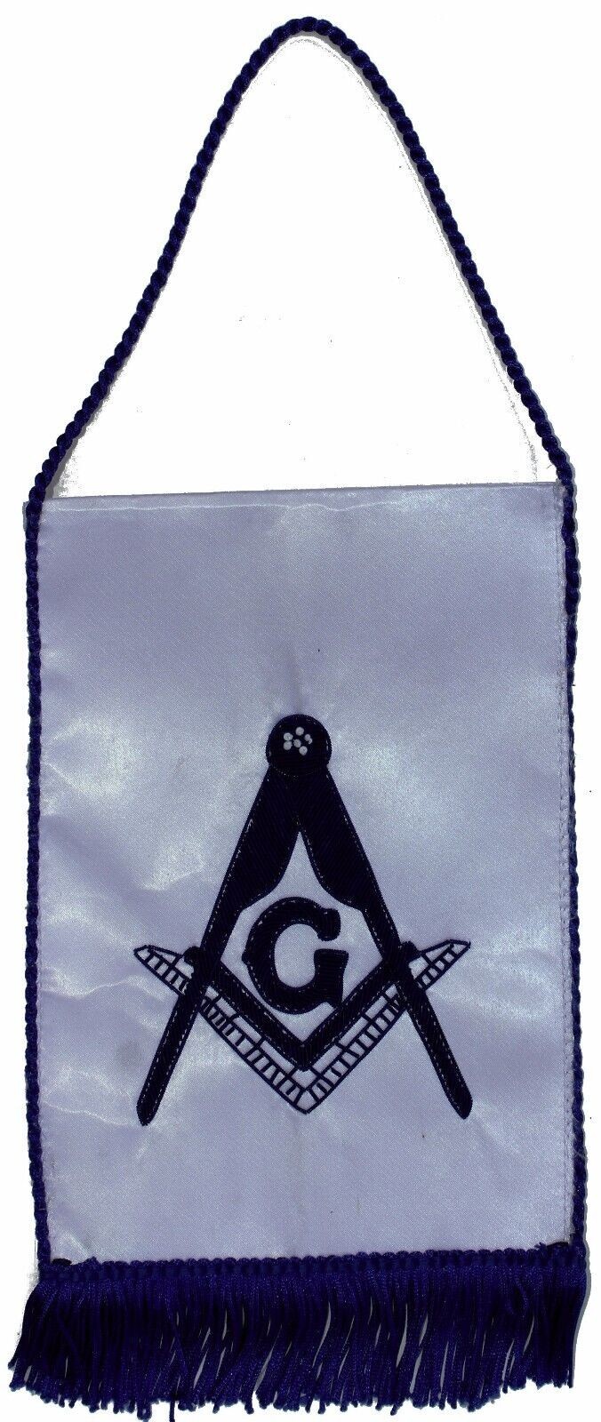 MASONIC MASTER MASON BLUE LODGE TABLE BANNER HAND EMBROIDERED | eBay