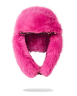 SPRAYGROUND A.I PINK BIG FUR CELESTIAL POWERS AERIAL SNDFLWR TRAPPER HAT HW409 | eBay