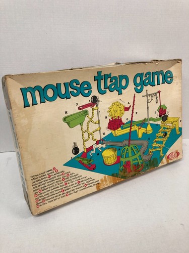 1963 Ideal Mouse Trap Game | eBay