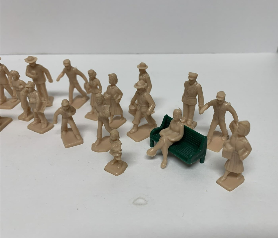 Ho Scale People Figures For Scenery Diorama Model Railroading | eBay